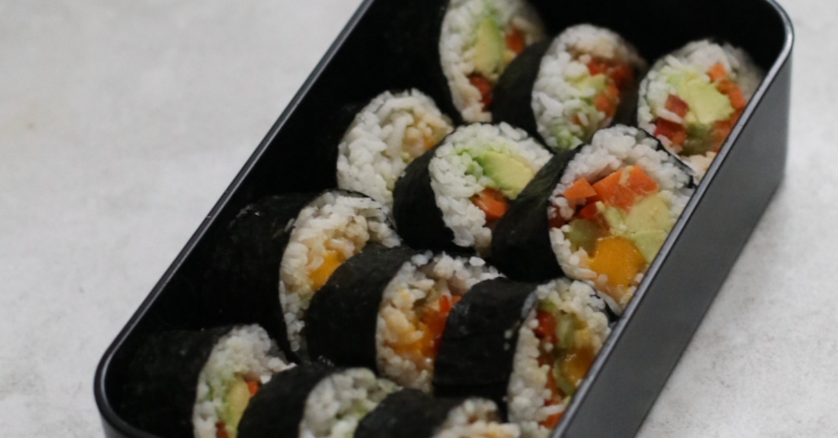 Uramaki con Avocado e Verdure Ricetta | Cucina Botanica